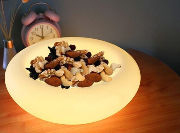 LED Fruit Tray | Wireless Rechargeable LED Tray | Colorfuldeco