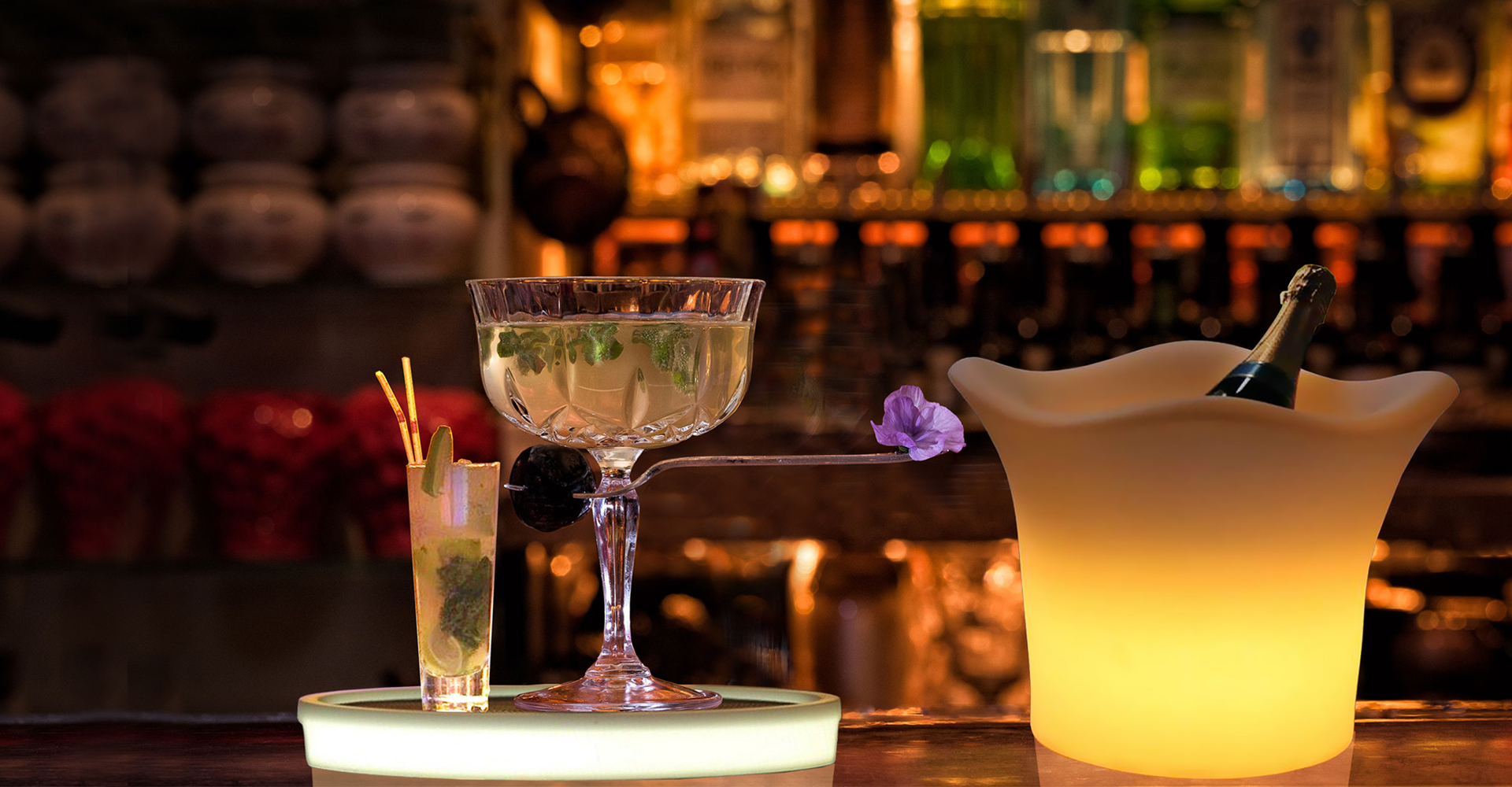 LED Ice Bucket - Illuminate Your Events with Style | Colorfuldeco