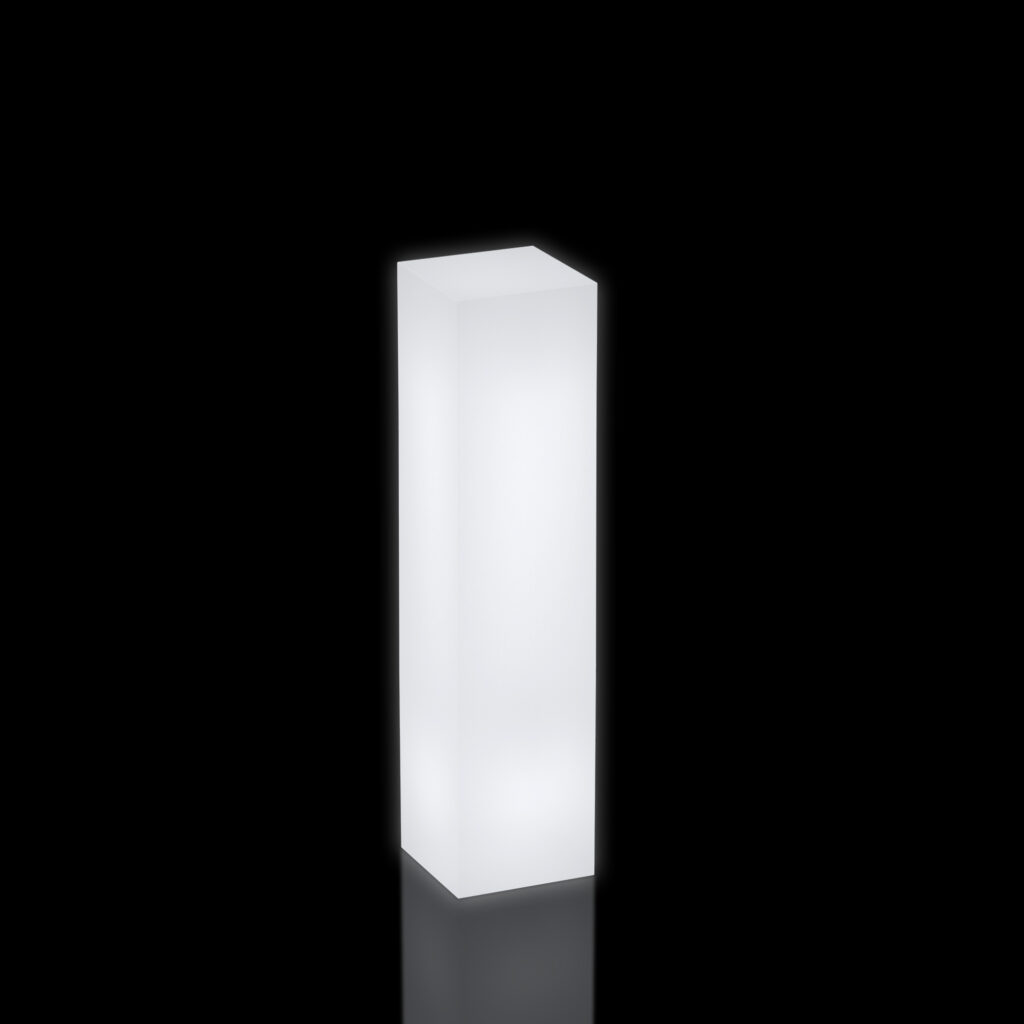 180 Cm Tall LED Pillar Floor Lamp | Illuminated Outdoor Decor Lamps