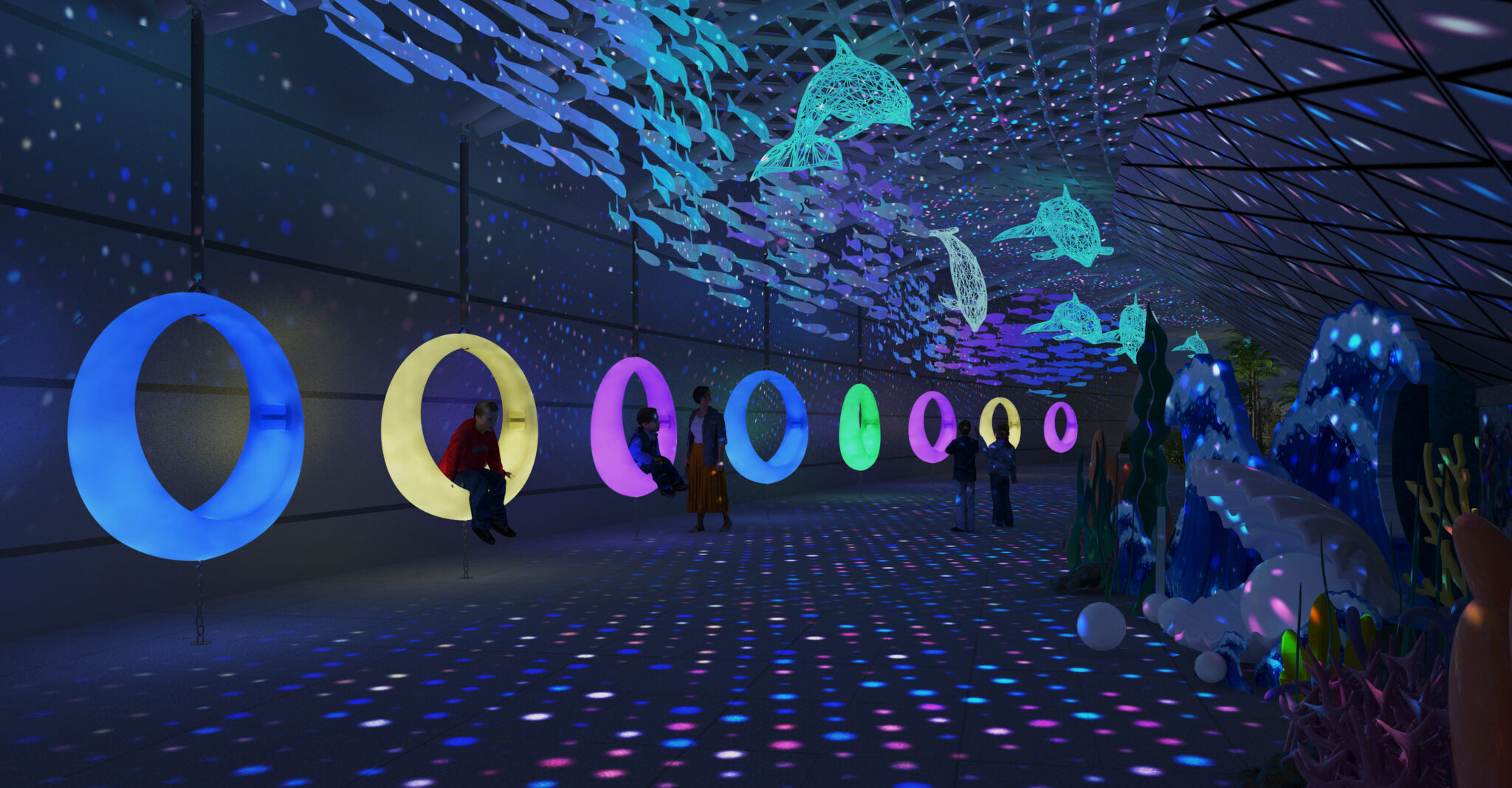 Light Up Swing Seat for Outdoor Ambiance | Durable LED Swing