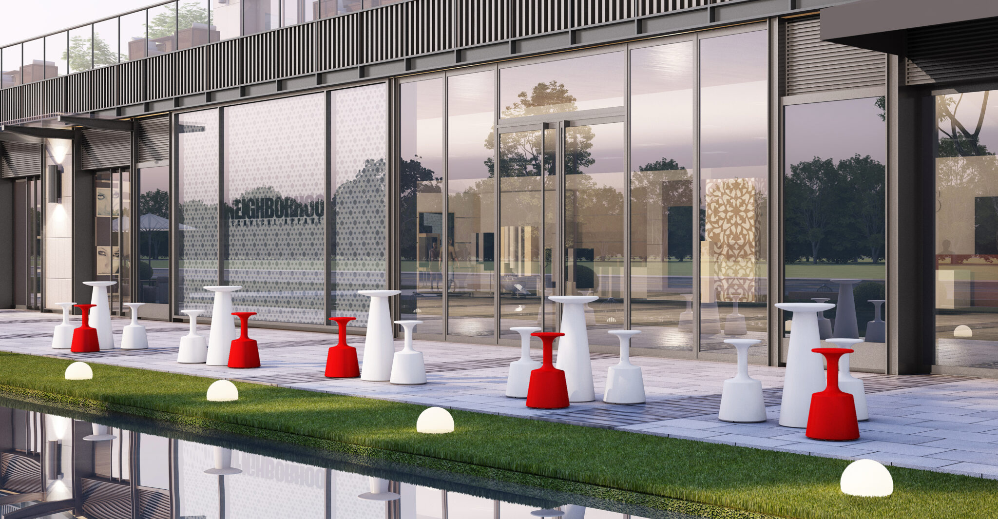 Applications of LED Technology in Rotomolded Furniture