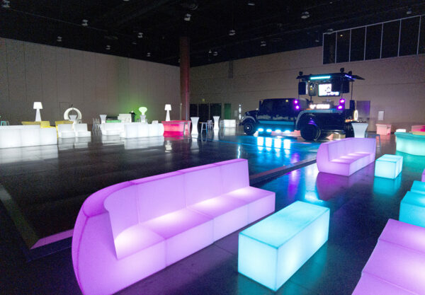 Discover Modern Event LED Furniture | Colorfuldeco