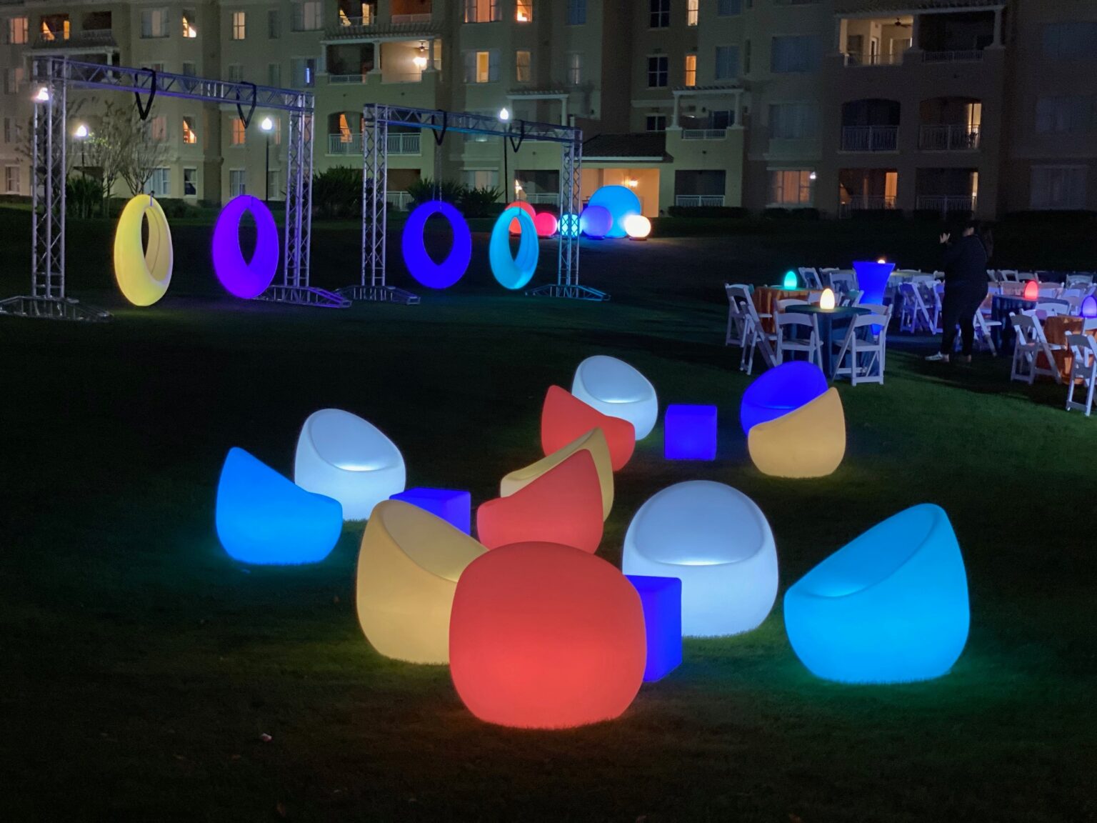 Outdoor LED Lighting for Furniture - Art of Illumination