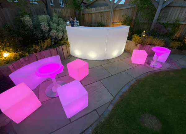 Light Up Your Outdoor Summer Event with LED Furniture