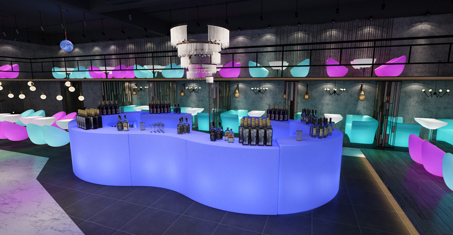 LED Furniture Designs for Event Planners