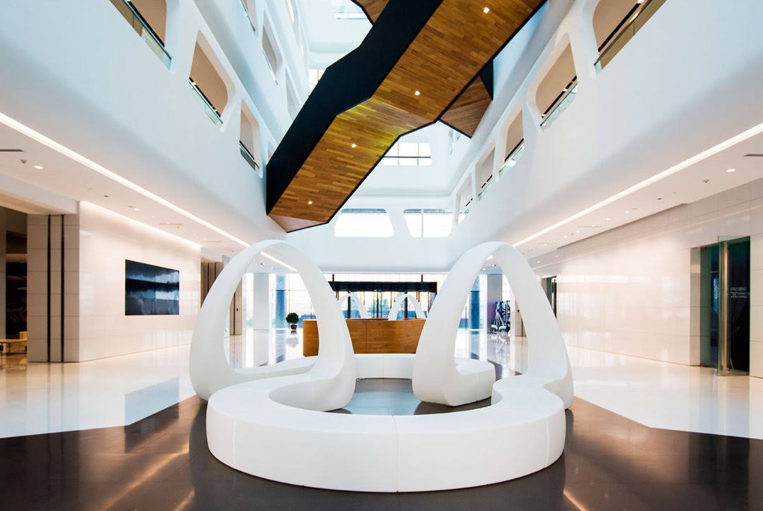 Outdoor Arch LED Benches | Illuminating Ambiance | Colorfuldeco