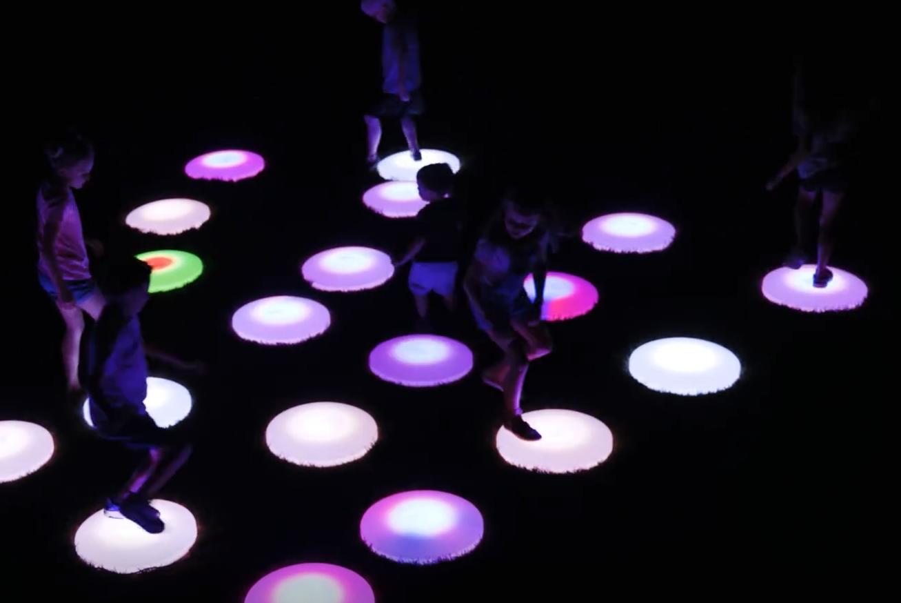 LED Interactive Floor Tiles - Engage Your Space | Colorfuldeco