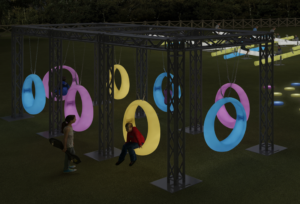 LED Lighting For Courtyard Furniture - Symphony of Light & Style