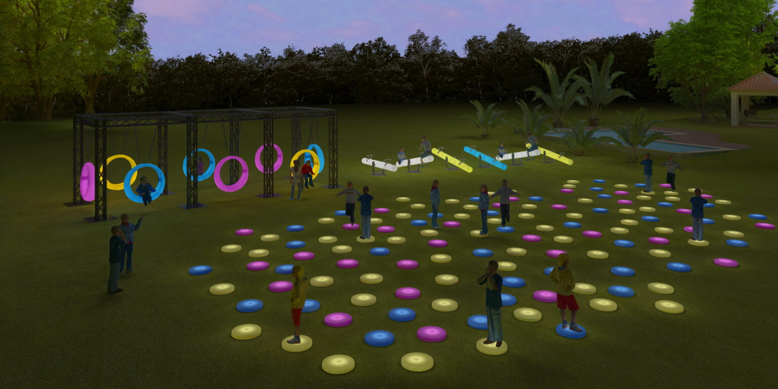 LED Interactive Floor Tiles - Engage Your Space | Colorfuldeco