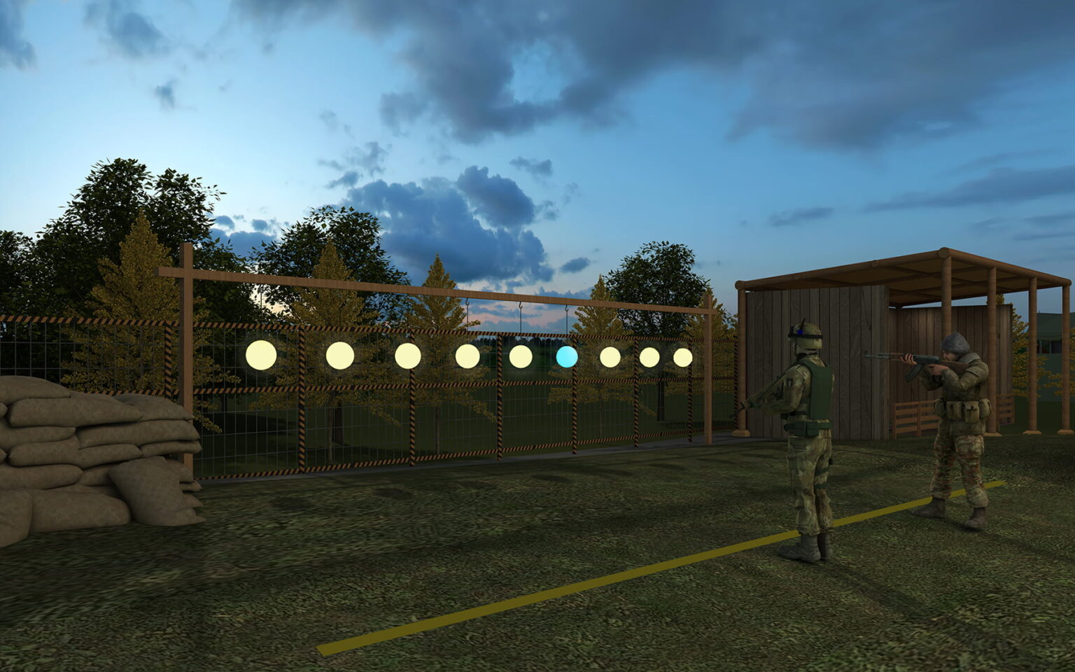 Elevate Your Paintball Park with LED Furniture