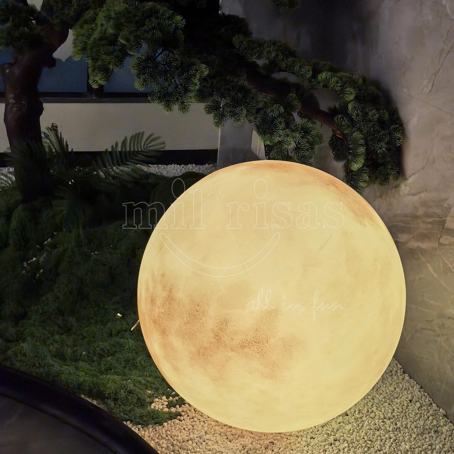 Sphere Outdoor Lights Hand Painted Planet Light for Style