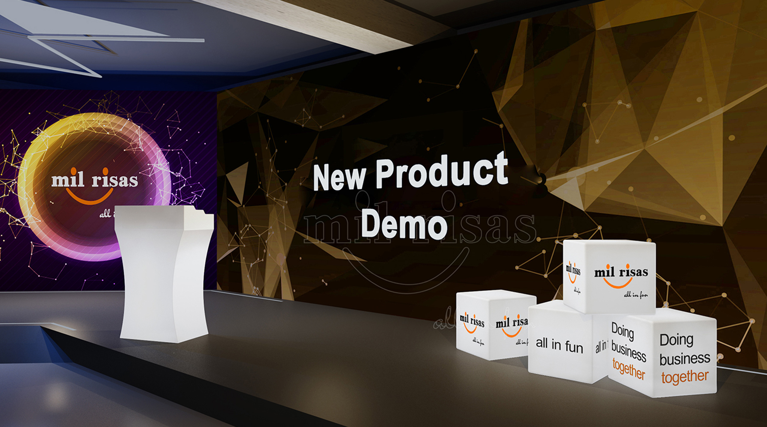 Stacked Cube LED Furniture | Revolutionizing Interactive Spaces